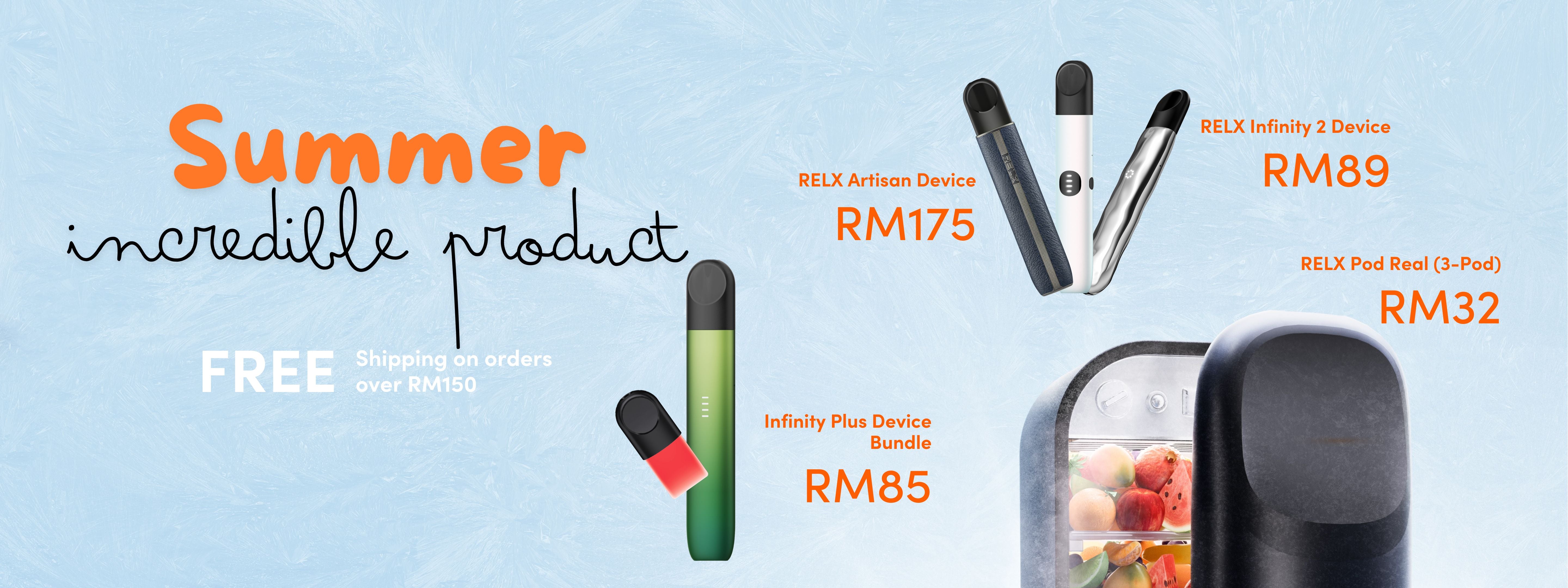 RELX Malaysia | Best Online Vape Shop for Vape Pens & Flavor Pods