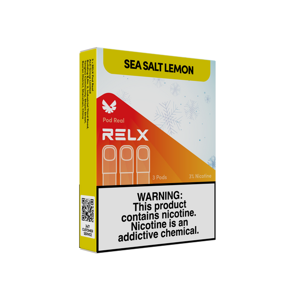 Shop RELX Pod Real Sea Salt Lemon 3% Nicotine | RELX Malaysia