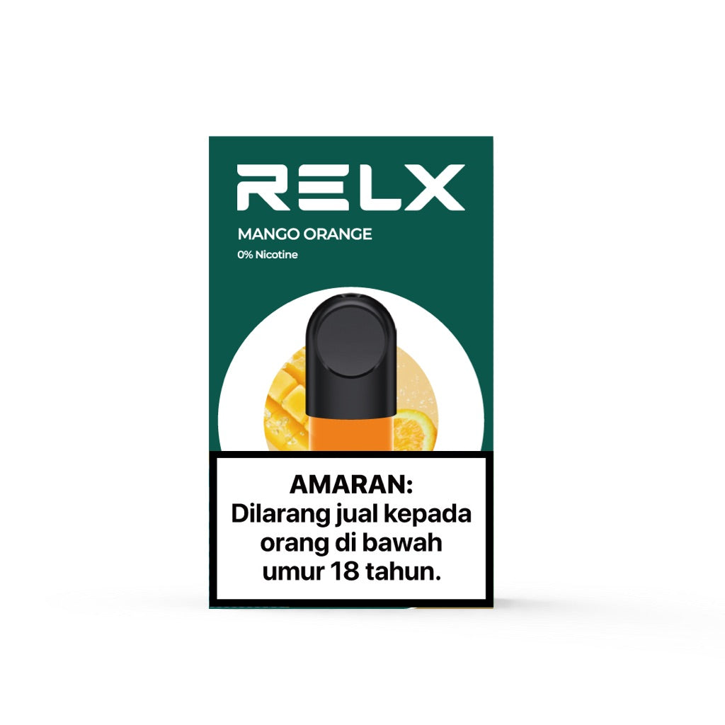 Shop RELX Pod Pro Mango Orange 0% Nicotine | RELX Malaysia