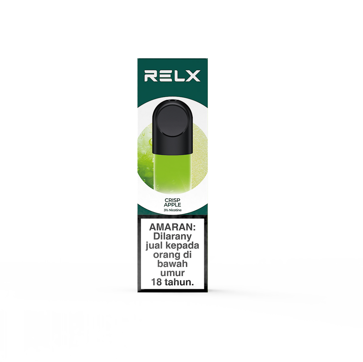 Shop RELX Pod Pro 2 Crisp Apple 3% Nicotine | RELX Malaysia