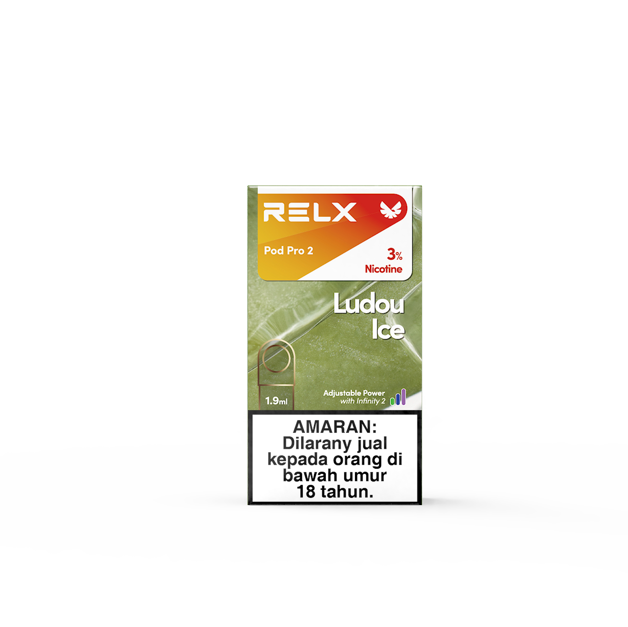 Shop RELX Pod Pro 2 Ludou Ice 3% Nicotine | RELX Malaysia