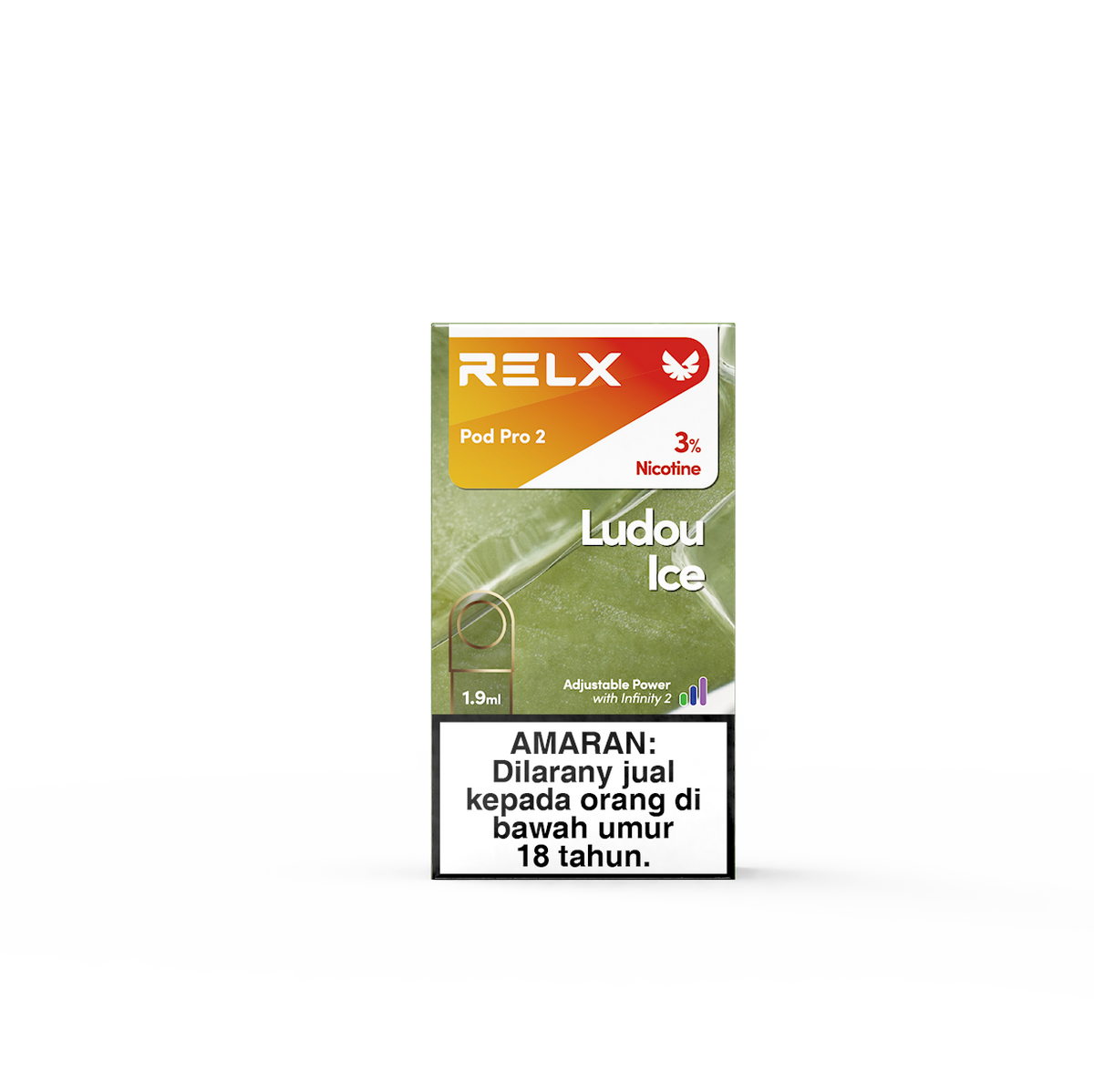 Shop RELX Pod Pro 2 Ludou Ice 3% Nicotine | RELX Malaysia