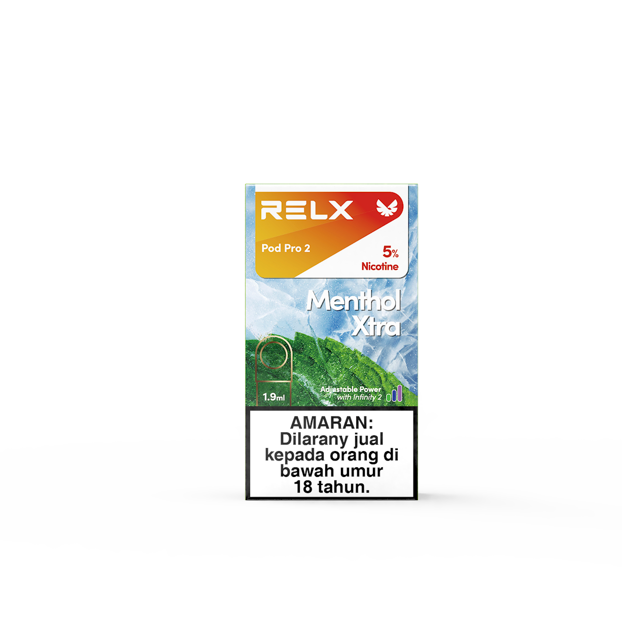 Shop RELX Pod Pro 2 Menthol Xtra 5% Nicotine | RELX Malaysia