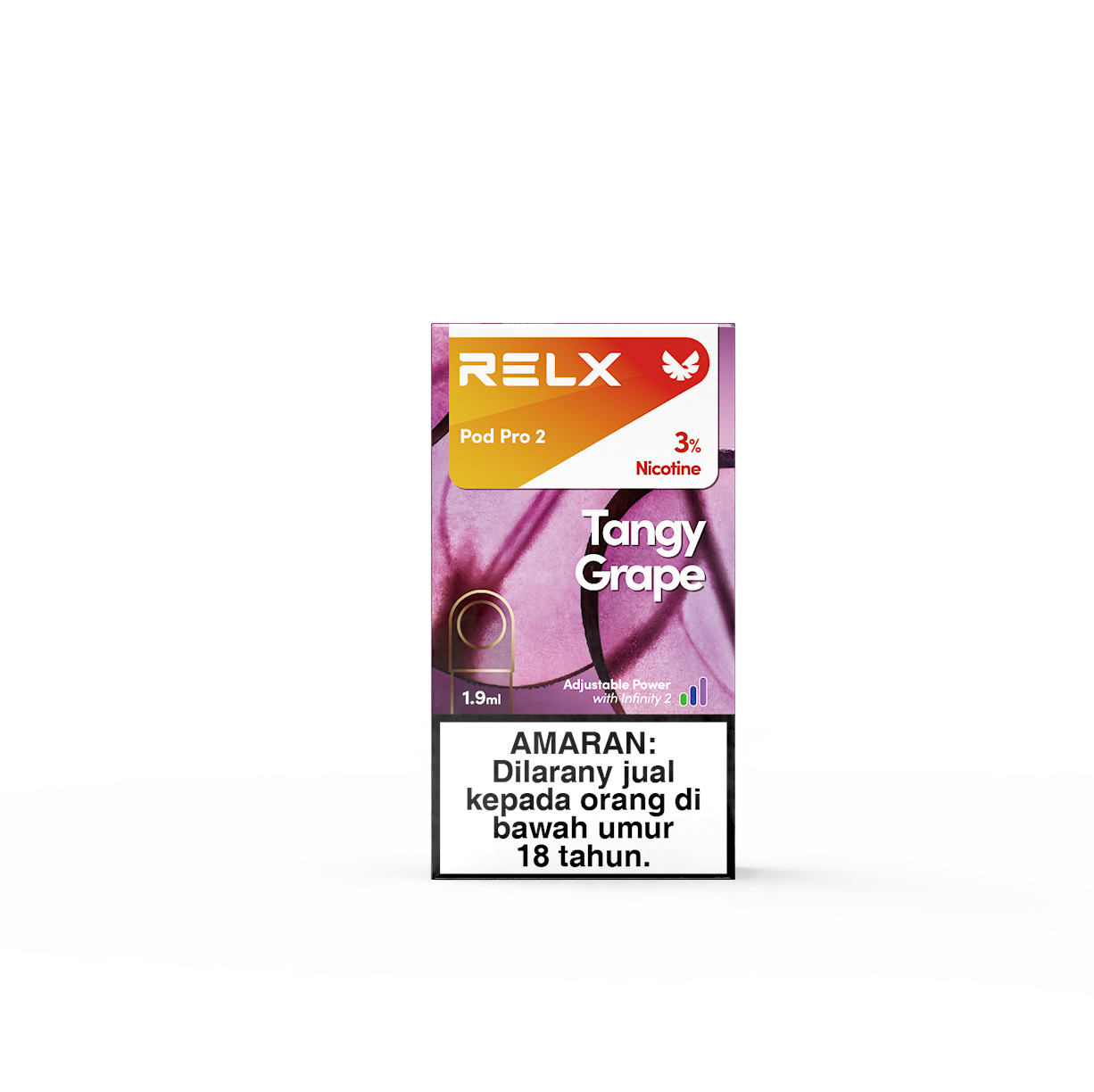 Shop RELX Pod Pro 2 Tangy Grape 3% Nicotine | RELX Malaysia