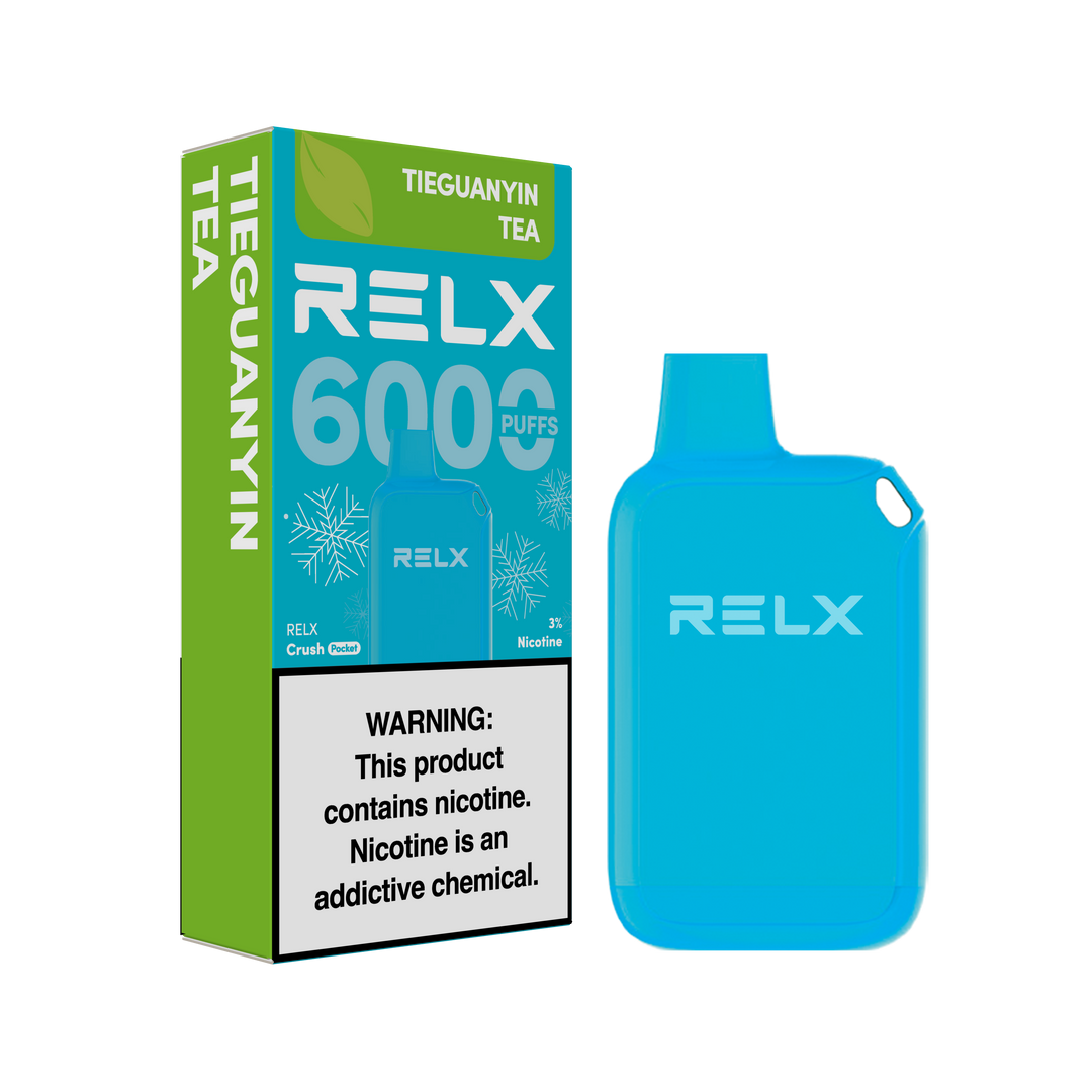 Shop RELX Crush Pocket 6000 TieGuanYin Tea | RELX Malaysia