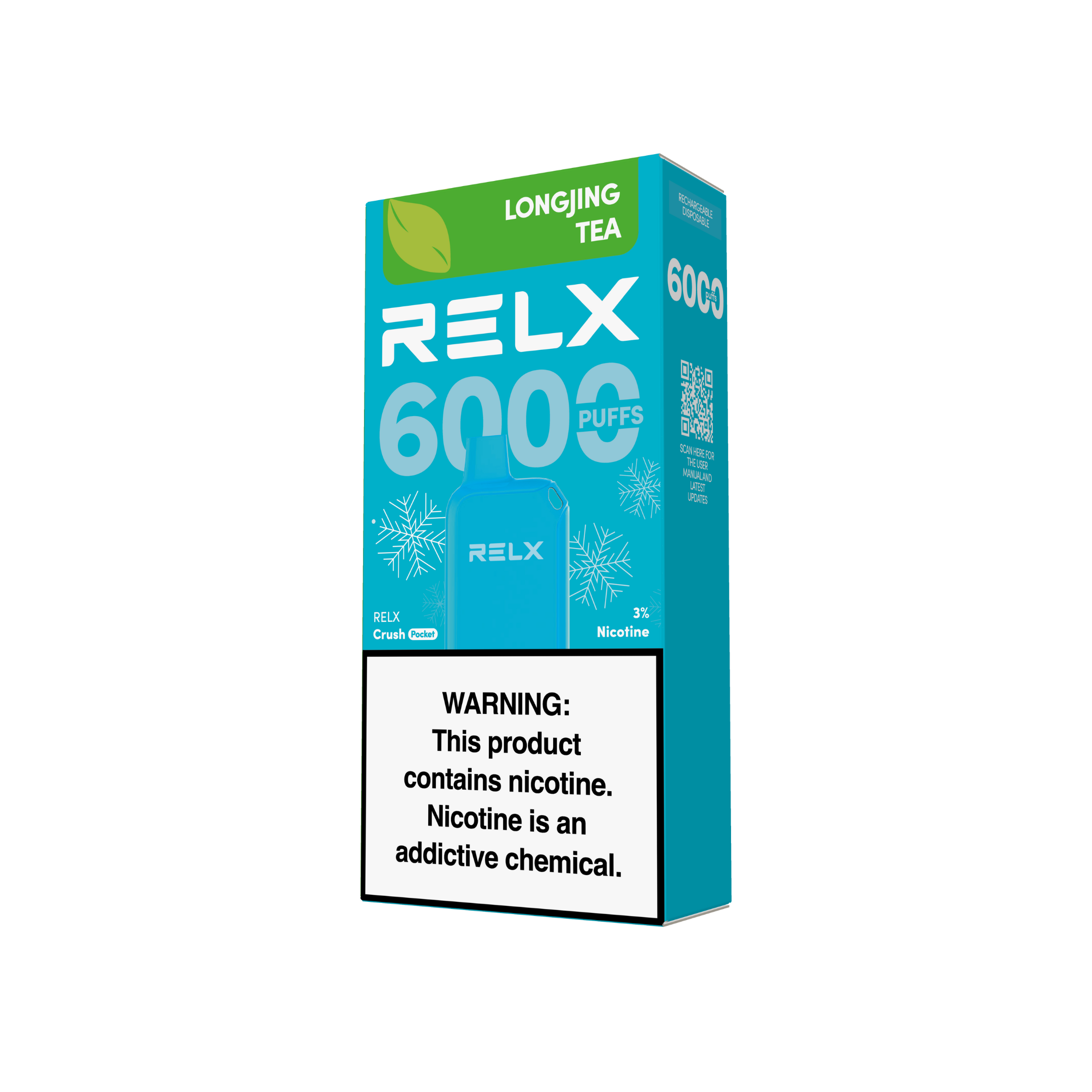 Shop RELX Crush Pocket 6000 LongJing Tea | RELX Malaysia